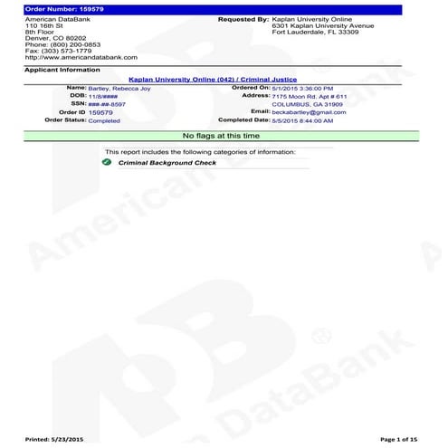 Background Check | PDF