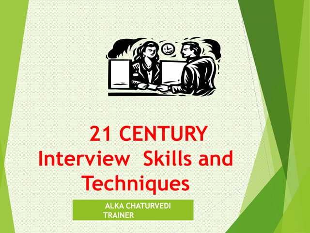Interview skills | PPT