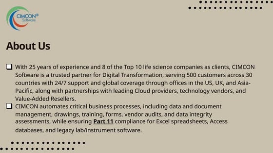 XLValidator Spreadsheet Validation Software | PPT