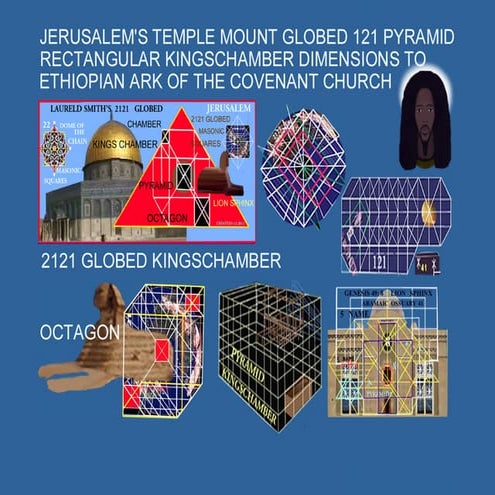 DOME OF THE ROCK OCTAGON GENERATED 22 CUBE STRUCTURE OF NEW JERUSALEM ...