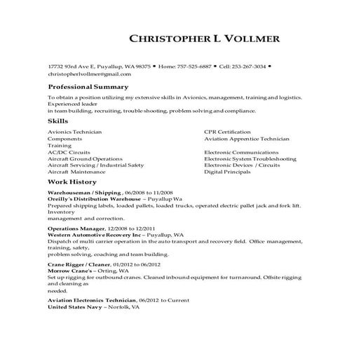 Melinda Linderman Resume | DOCX