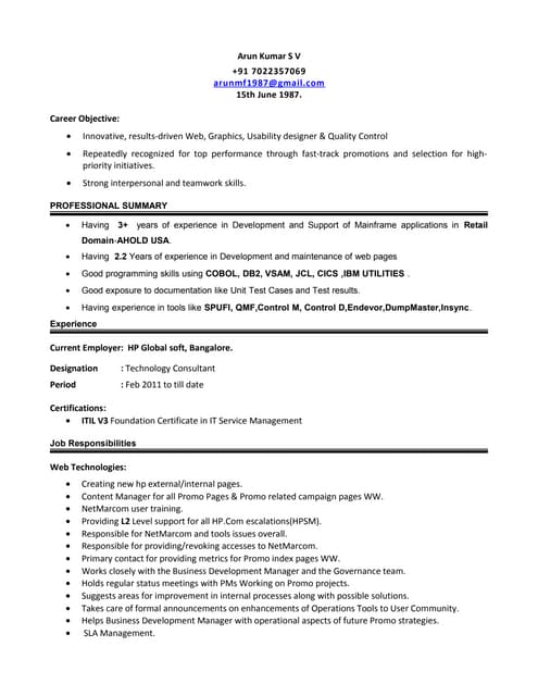 Anitha_Resume_new (2) | PDF