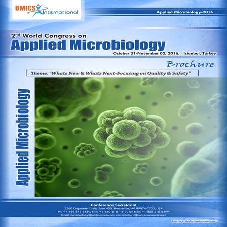 Applied Microbiology-2016_Brochure | PDF