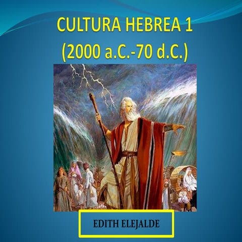 CULTURA HEBREA 1 | PPTX