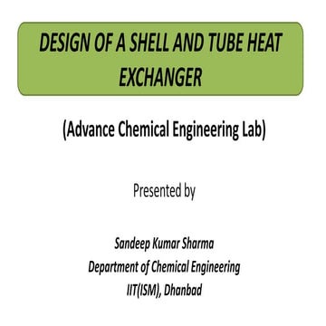 Design of condenser | PPT