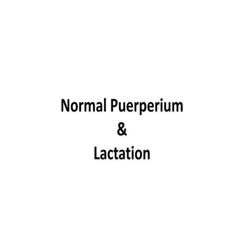 21 Normal physiology of puerperium.pptx ppt | PPTX