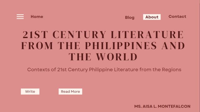 HUMSS_Creative Writing CG_1.pdf | Poetry | Books and Literature