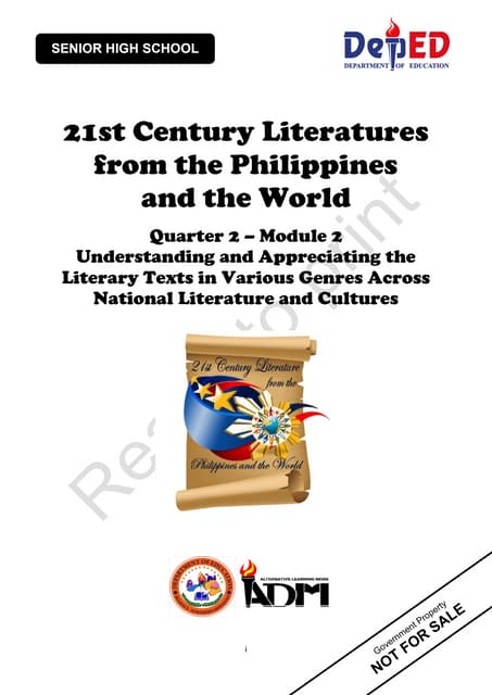 21st Century Module 1.pdf | Educational Assessment | Education