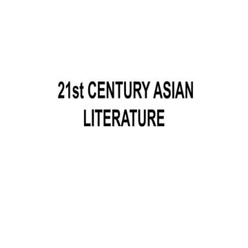 21st-literature- ASIAN Literature.ppt.tx