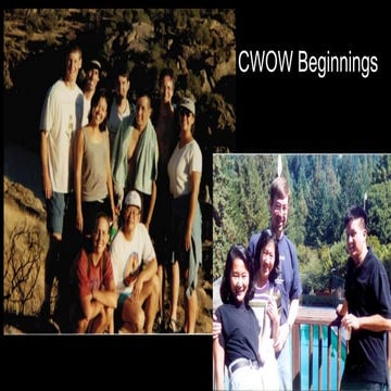 CWOW 21st anniversary slideshow | PPT