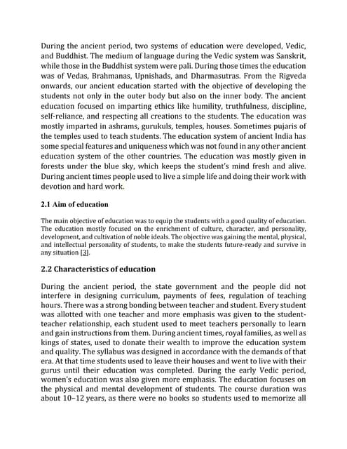 Ancient Educational Institutions: Takshashila, Nalanda and Valabhi | PPTX