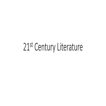 Literature during the Spanish period (1565-1898) | PPTX