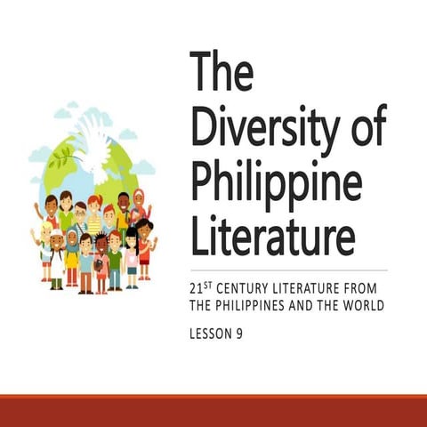 21st Century Lit - Lesson 9 - The Diversity of Philippine Literature.pptx