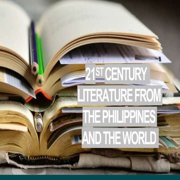 21ST CENTURY LITERARY GENRES 2.pptx