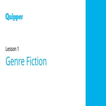 Literary Genres and their Elements, and Structures and Traditions from ...