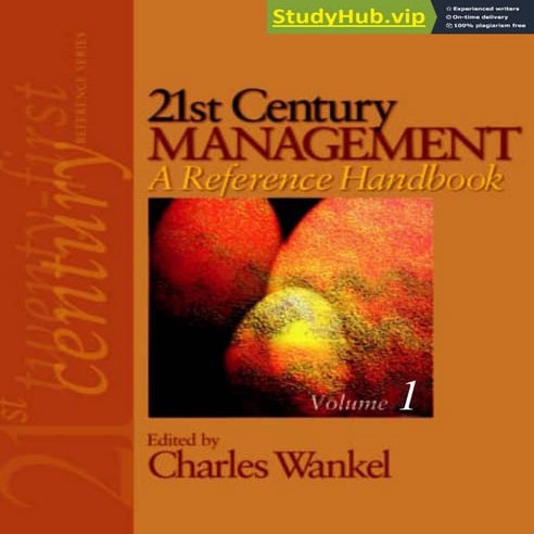 21St Century Management A Reference Handbook 1 | PDF