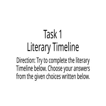 21st Century Module 1-Literary Timeline.pptx