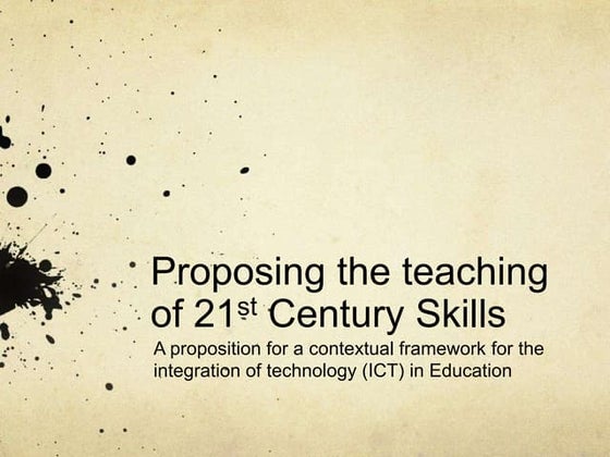 Module 2 ppt 1 21st century skills | PPTX | Education