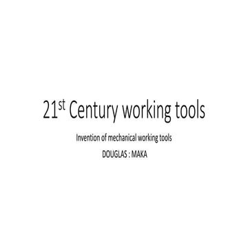 21st Century working tools.pptx