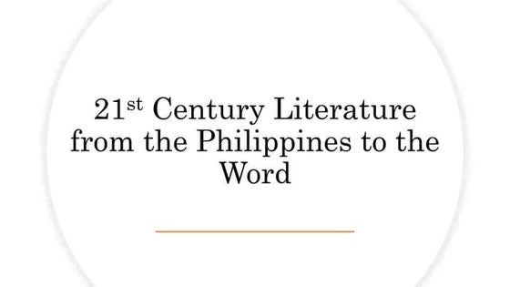 21st century-literature-from-the-philippines-and-the-world-quarter-1 | DOCX