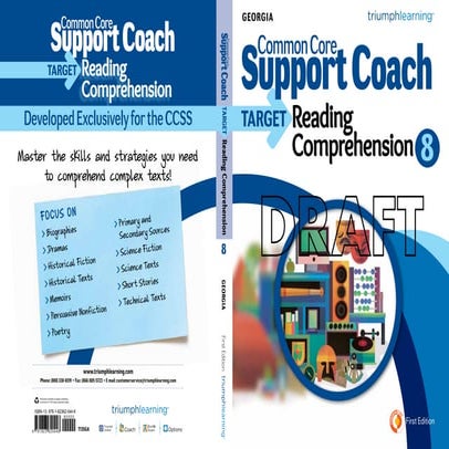 Georgia Common Core Support Coach, CCGPS Edition, Target: Reading ...