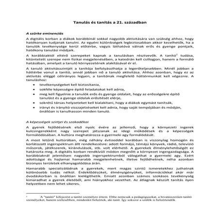 21 tanulas | PDF
