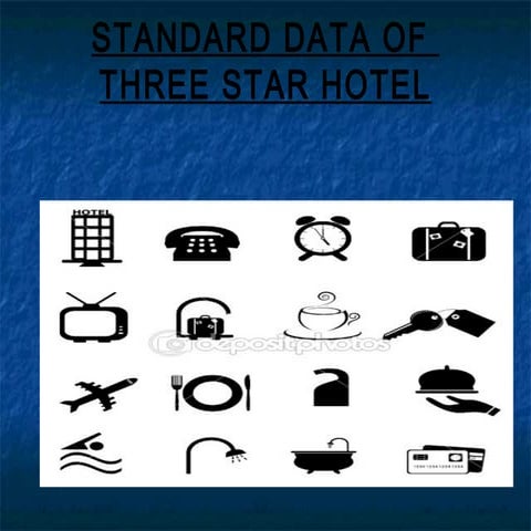 STANDARD DATA OF THREE STAR HOTEL | PPT