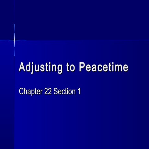 Chapter 22 section 1 notes | PPT