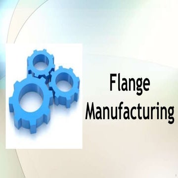Flange management presentation | PPTX