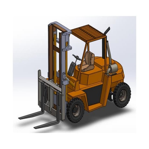 3D model of forklift | PDF