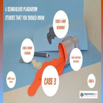6 Scandalous Plagiarism Stories | PDF