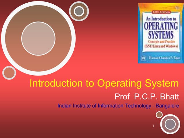 AN INTRODUCTION TO OPERATING SYSTEMS : CONCEPTS AND PRACTICE - PHI ... AN INTRODUCTION TO OPERATING SYSTEMS : CONCEPTS AND PRACTICE - PHI ...
