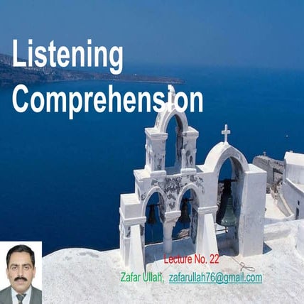 Functional English 22. Listening Skill/ Listening Comprehension (Code ...