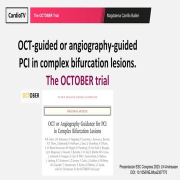 OCTOBER Trial | PDF