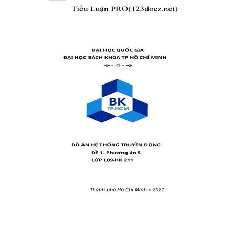 HGT BÁNH RĂNG TRỤ RĂNG NGHIÊNG MỘT CẤP | PDF