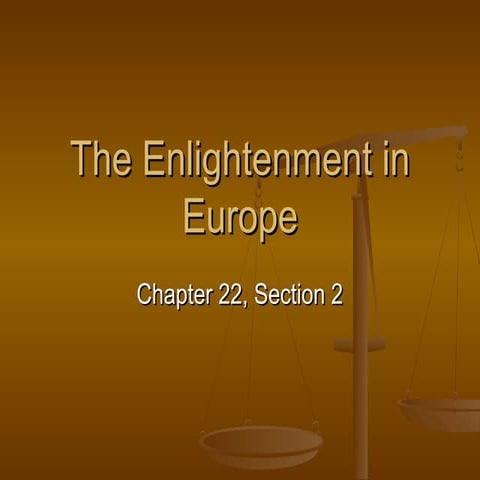 22.2 the enlightenment in europe | PPT
