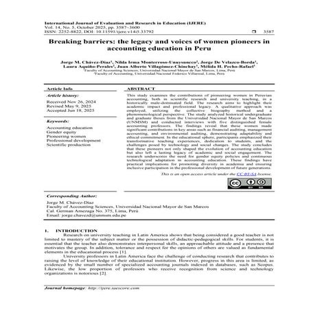 Breaking barriers: the legacy and voices of women pioneers in ...