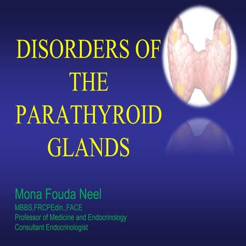 22-Parathyroid Disorders.ppt.pdf and parathyroid carcinoma | PDF