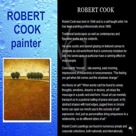 220- Robert COOK-painter | PPT