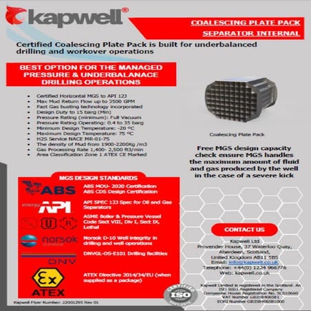 Coalescing Plate Pack | PDF