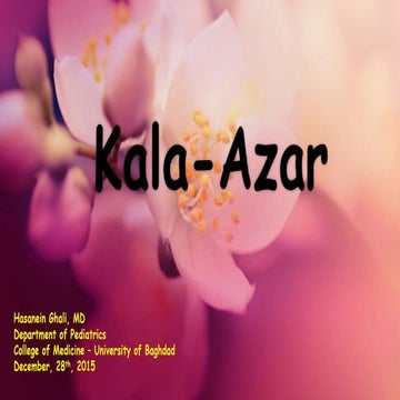kala Azar | PPT