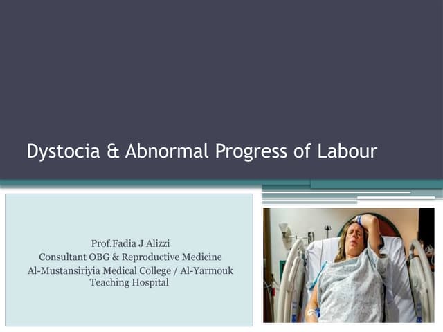 Prolonged labour | PPT