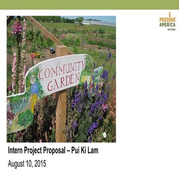 Community Garden | PPTX