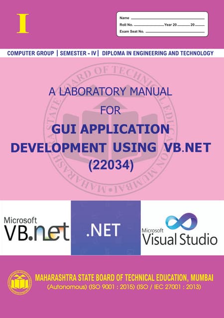 22034 GUI application Development Using VB.net.pdf 22034 GUI application Development Using VB.net.pdf