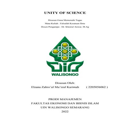 Unity of science | PDF