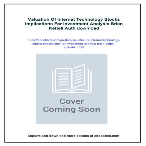 Valuation Of Internet Technology Stocks Implications For Investment ...