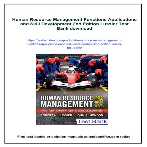 Human Resource Management Functions Applications and Skill Development ...