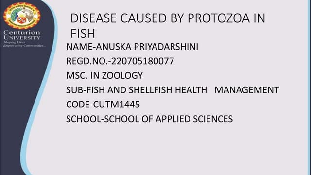 PARASITIC DISEASES OF FISHES.pptx