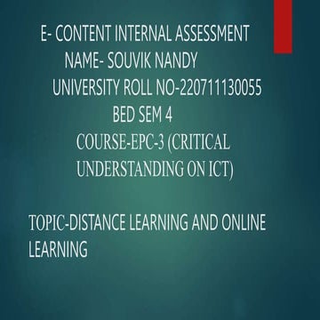 220711130055 SOUVIK NANDY DISTANCE LEARNING AND ONLINE LEARNING.pptx