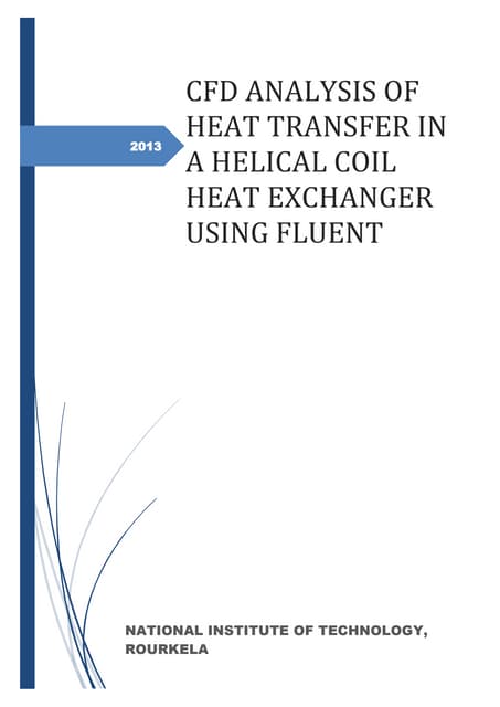 Computational Fluid Dynamics (CFD) | PPTX